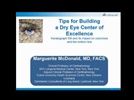 Tips for Building a Dry Eye Center of Excellence, By Dr. Marguerite ...
