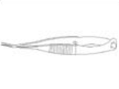 Gills-Vannas angled capsulotomy flat handle scissors from Rumex ...